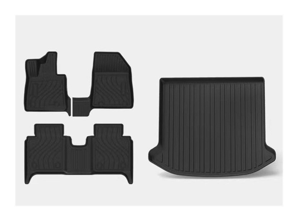 Коврики в салон автомобиля 257390860-1961, цвет черный матовый - купить по выгодной цене в ...