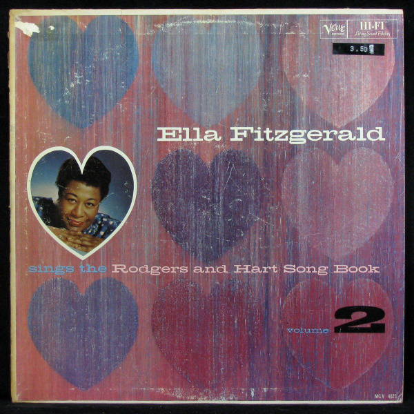 LP Ella Fitzgerald - Ella Fitzgerald Sings The Rodgers And Hart Song ...