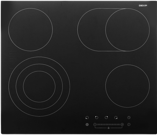 Варочная поверхность DEXP 5M4СTYL/B купить по низкой цене с доставкой и отзывами в интернет ...