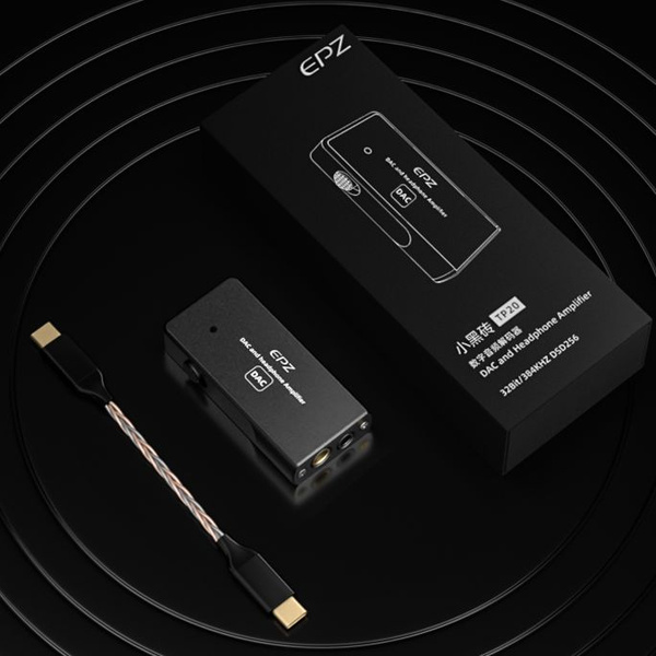 EPZ TP20 портативный усилитель звуковых наушников MQA USB DAC/Dongle типа C ES9038Q2M DSD256 ...