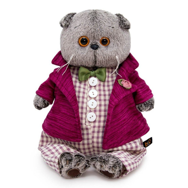 Басик в комбинезоне и пиджаке 22 см BudiBasa Ks22-226 - купить с доставкой по выгодным ценам в ...