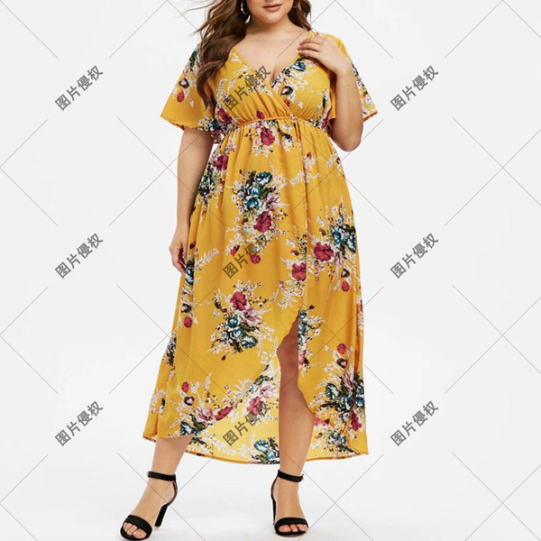 Платья больших размеров женские Yrtoes, Женский, На любой сезон, размер 54, материал Полиэфирное ...