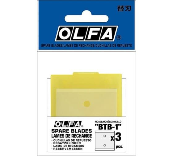 Лезвия для скребка OLFA BTC-1/DX Hobby Craft Models 3 шт. - купить по низкой цене в интернет ...