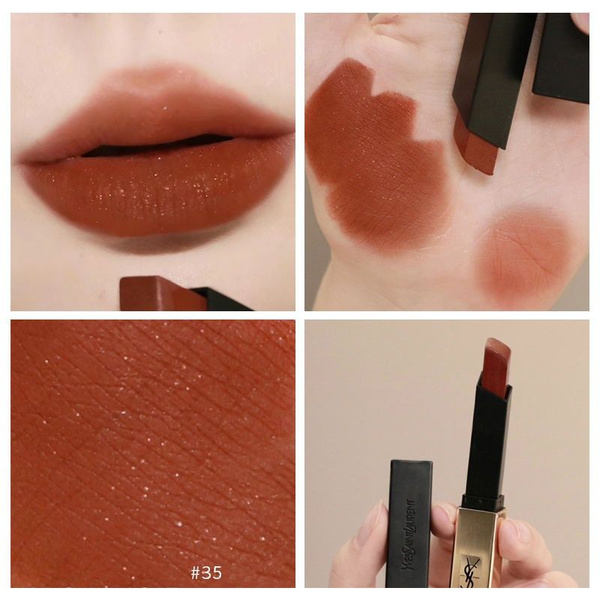 Маленький золотой слиток помады Ysl 2,2G #35 - купить с доставкой по выгодным ценам в интернет ...