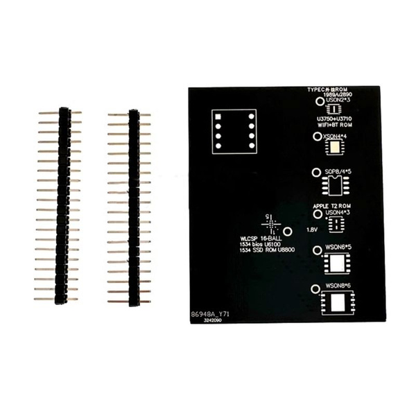 Запчасть для ноутбука,Адаптер BIOS для чипа T2 ноутбука, тестовая ...