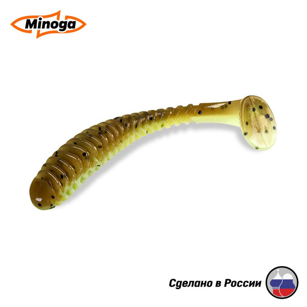 Силиконовая приманка Minoga Action 5" (5шт) 127мм, цвет 109 купить c ...