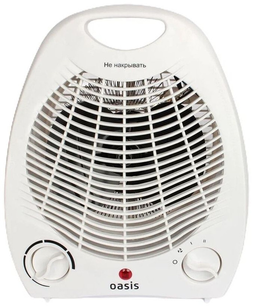 Тепловентилятор Oasis SB-20 R(F) белый купить на OZON по низкой цене (1421707048)