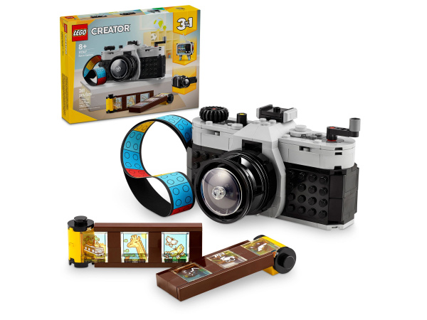 Лего Creator 3-in-1 серия, LEGO Конструктор, лего 31147 Ретро-камера ...