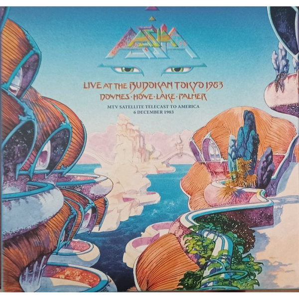 ASIA - Live At The Budokan Arena Tokyo, Japan 1983 (Box Set -2LP+2CD+Blu-Ray, Deluxe Limited ...