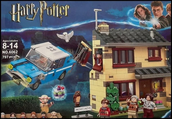 Конструктор Harry Potter 6062 "Тисовая улица, дом 4" 797 деталей (Гарри ...