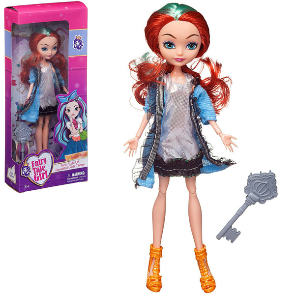 Кукла Junfa Kaibibi Сказочная девочка в серебристом платье с голубой накидкой 30см купить на ...