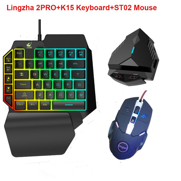 Адаптер клавиатуры и мыши для управления игрой по Bluetooth Lingzha ...