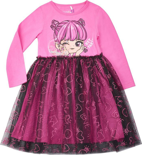 Платье для девочки детское с тюлевой юбкой KariKids размер 6-7, Девочки ...