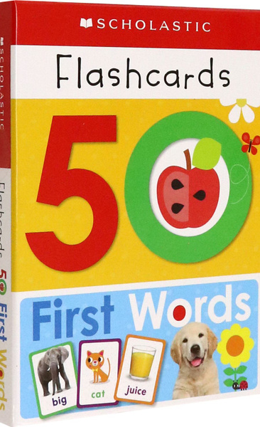 50 First Words. Flashcards - купить с доставкой по выгодным ценам в ...