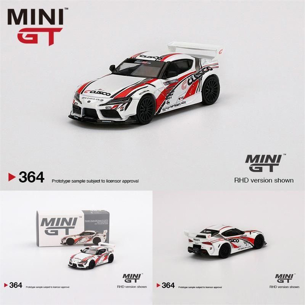 Машинка TSM Mini Gt 1/64 Toyota GR Supra LB WORK Pandem HKS D1 GP CSR2 ...