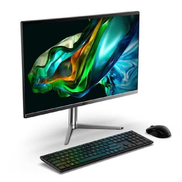Acer Моноблок Aspire C24-1300 (DQ.BL0CD.002), черный, серебристый ...