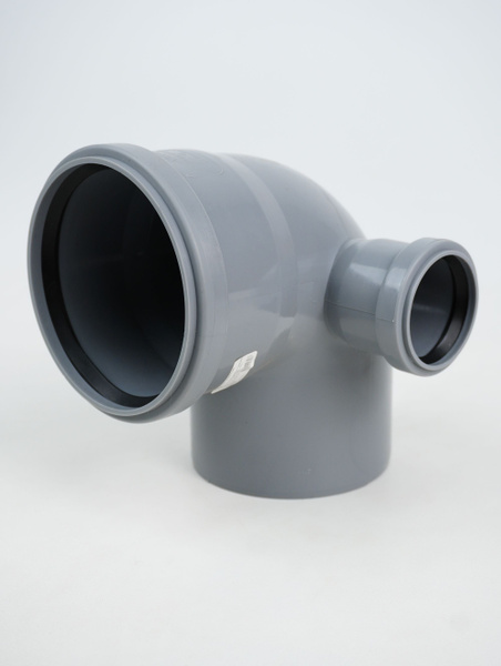 Отвод канализационный 110 50 правый, 90 градусов (Valfex) 1шт. - купить ...