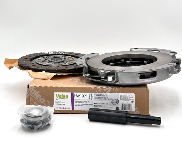 Комплект сцепления Valeo 821071 (Renault Kangoo, Clio, Logan, Sandero ...