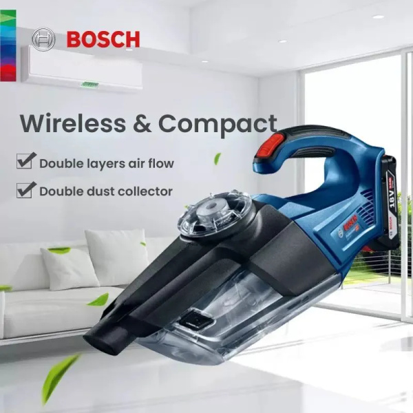 Аккумуляторный пылесос Bosch GAS 18V-1 - купить с доставкой по выгодным ...