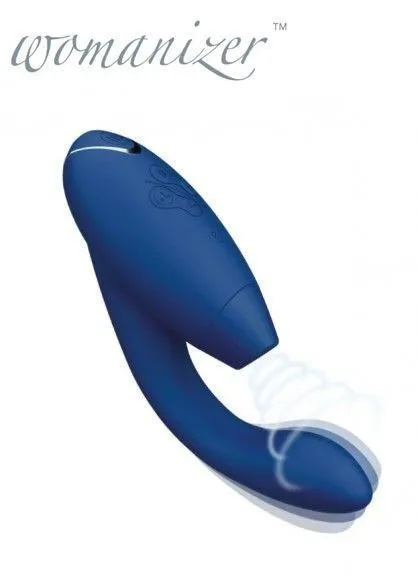 Вибратор Womanizer Duo 2, синий, 20.3 см - купить с доставкой по ...