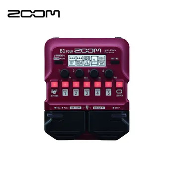 Zoom B1 FOUR Педаль басового мультиэффектного процессора, более 60 ...
