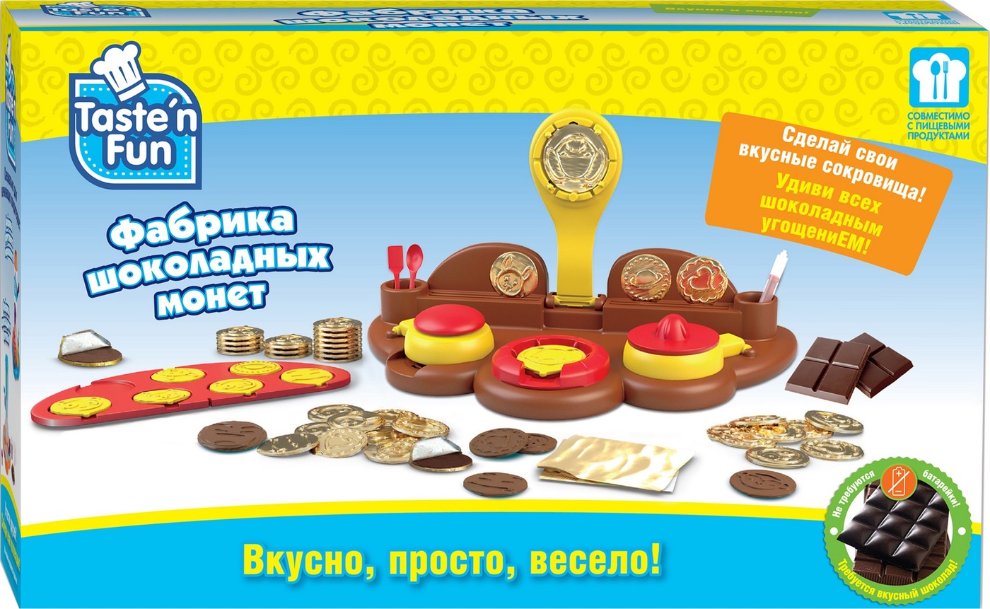 Игровой набор "Фабрика шоколадных монет", Taste'n Fun — купить в ...