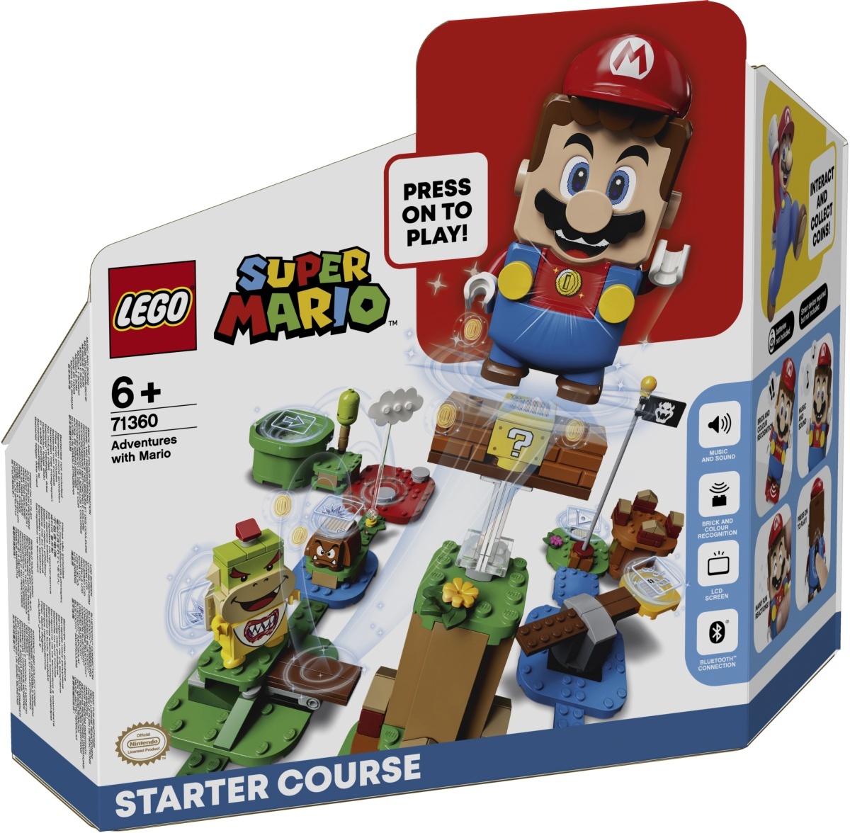 Конструктор LEGO Super Mario 71360 Приключения вместе с Марио Стартовый ...