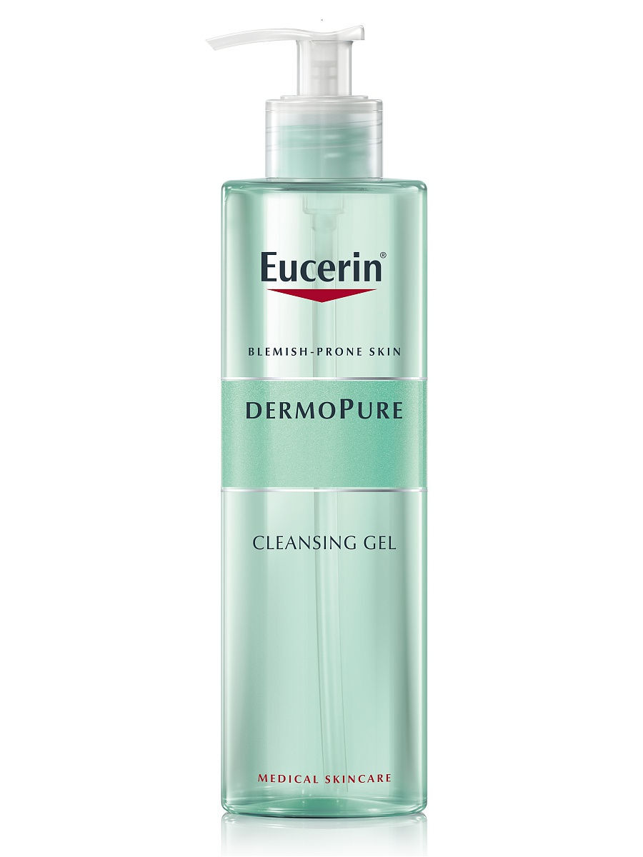 Гель для лица Eucerin DermoPure очищающий 400мл — купить в интернет ...