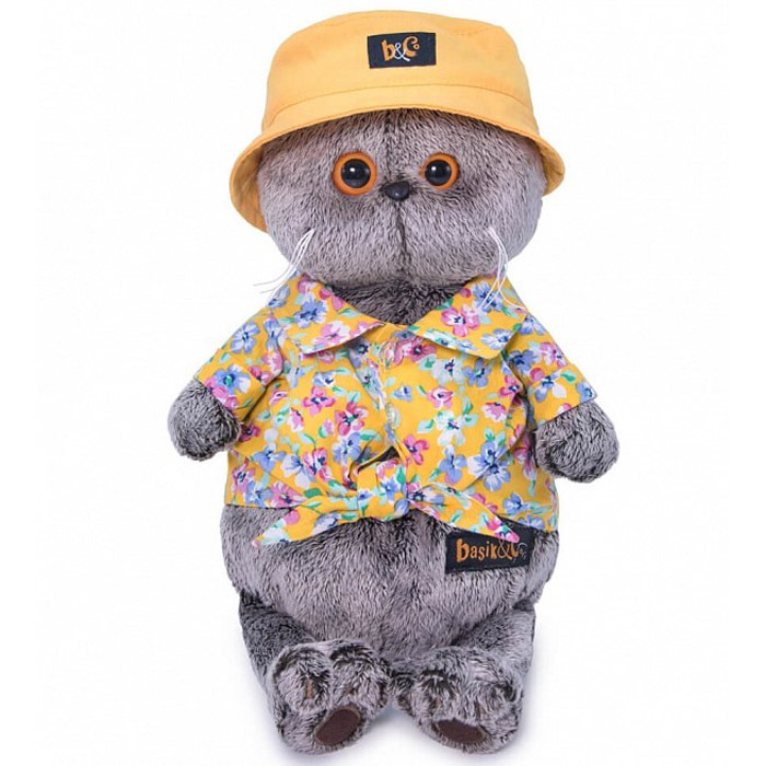 Мягкая игрушка 22см BUDI BASA "Басик в панаме" (Ks22-150) — купить в интернет-магазине OZON с ...