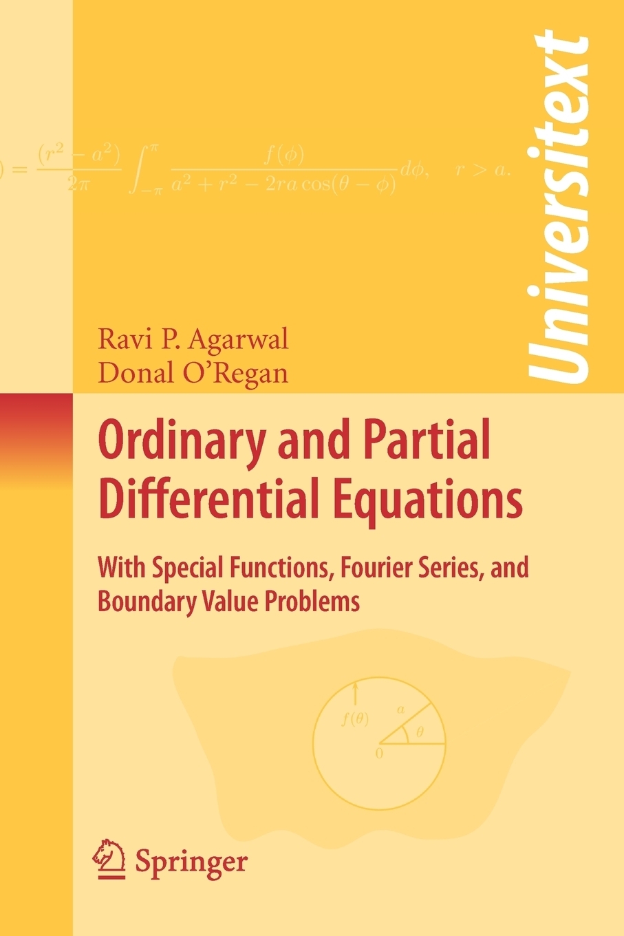 Книга "Ordinary and Partial Differential Equations. With Special Functions, Fourier Series, and ...