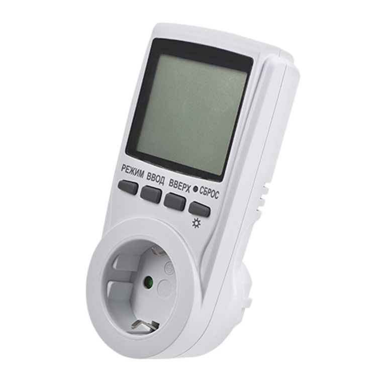 Ваттметр розетка Robiton PM-3 с подсветкой купить по выгодной цене с ...