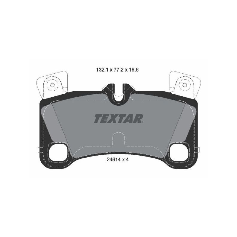 Тормозные колодки TEXTAR – купить в интернет-магазине OZON по низкой цене