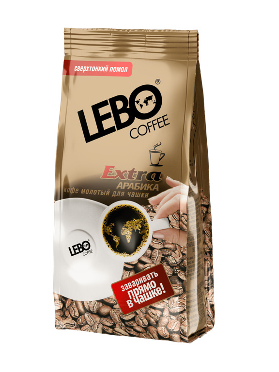 Кофе молотый для турки Lebo Extra Арабика, 200 гр — купить в интернет ...