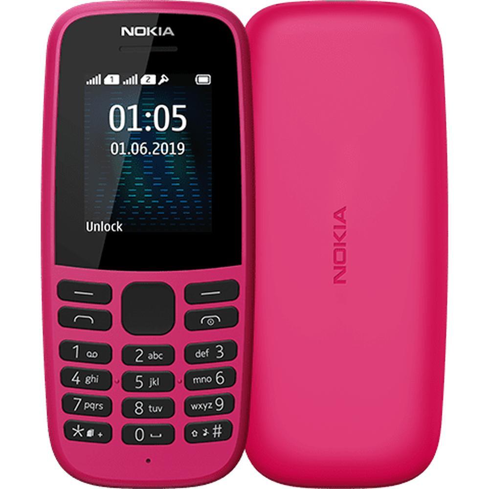 Мобильный телефон Nokia 105 Dual Sim (TA-1174), розовый - купить по ...