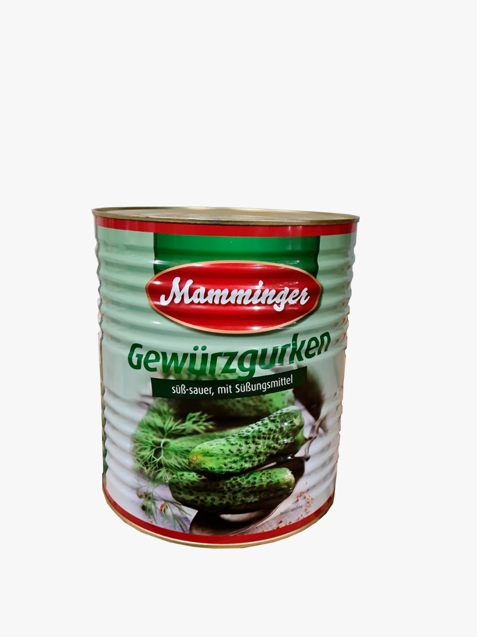 Огурцы маринованные/ Mamminger/ Германия/6-9cм/9700г/10200мл — купить в ...