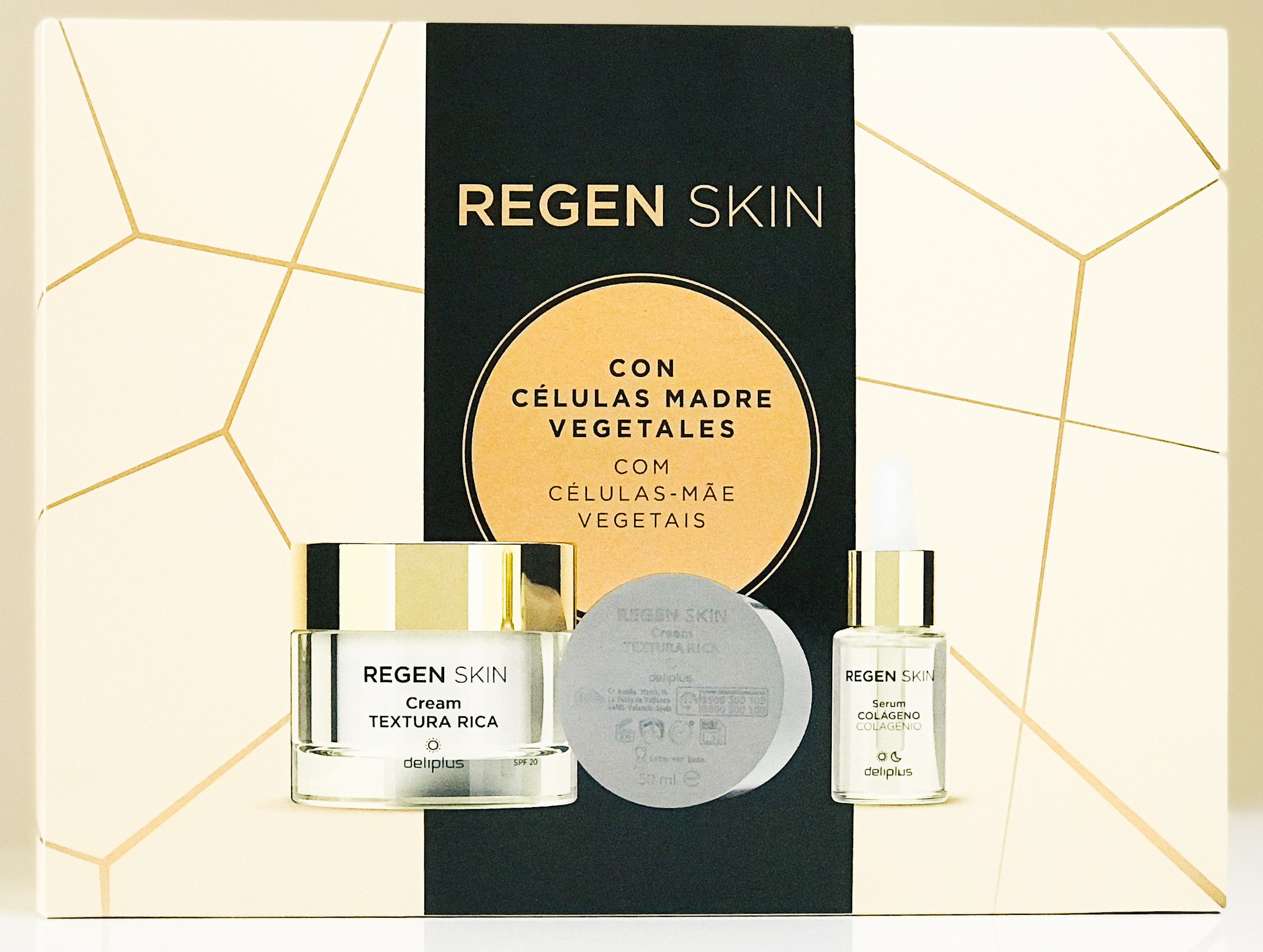 Антивозрастной набор REGEN SKIN с растительными стволовыми клетками ...