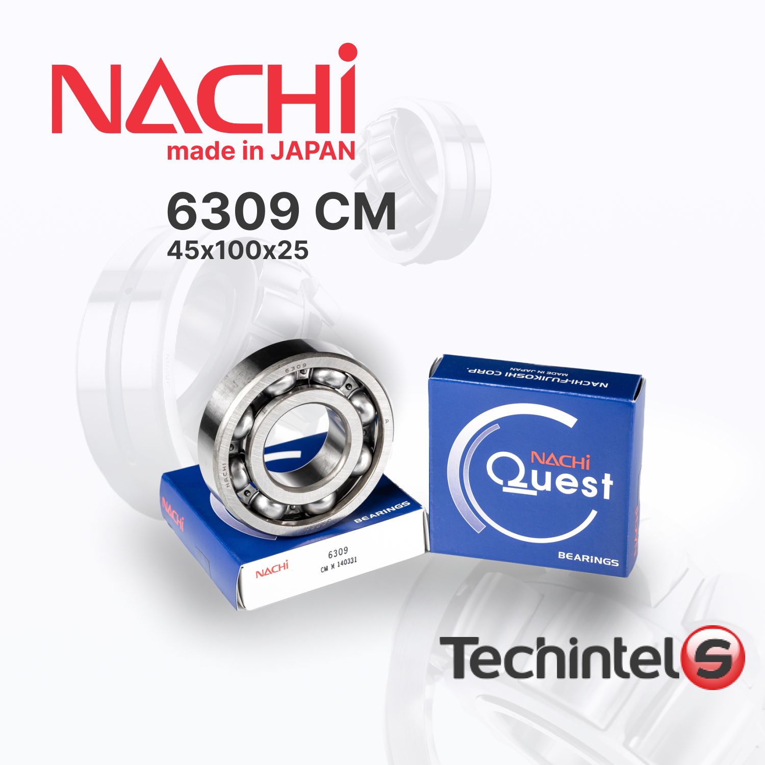 Подшипник 6309 – купить в интернет-магазине OZON по низкой цене