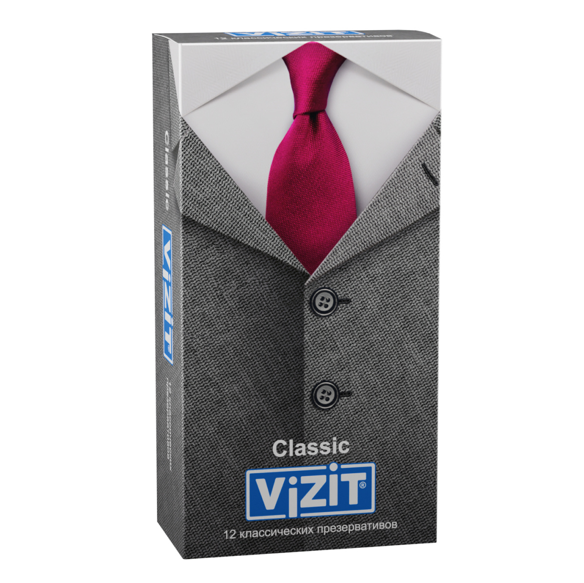 VIZIT Презервативы Classic, классические, 12 шт — купить в интернет ...