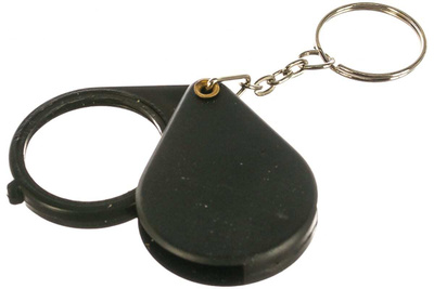 Лупа ручная круглая 30x-105 мм для чтения с подсветкой (12 LED) Kromatech MG-30-105 — купить в ...