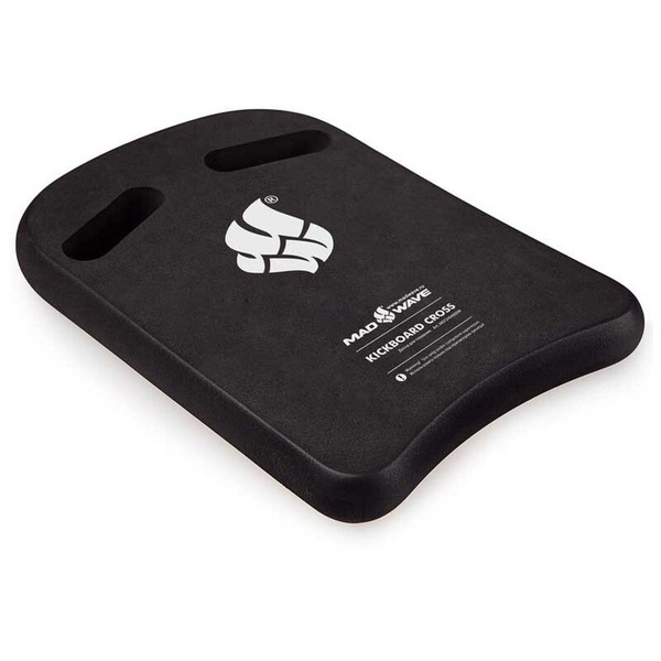 Доска для плавания MadWave Kickboard Cross, 00001827, черный, 38 x 27 ...