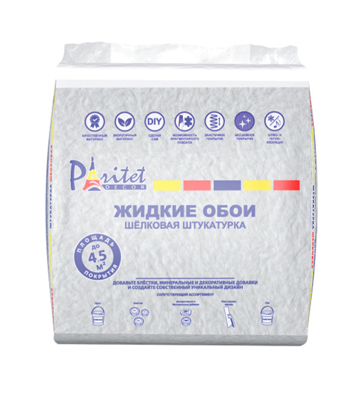 Жидкие обои PARITET, 1 кг - купить по доступной цене в интернет ...