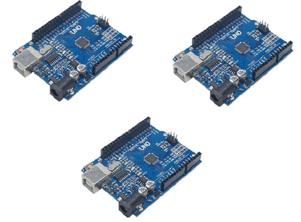 Контроллер Arduino Uno R3 (CH340G) (в комплекте 3 штуки) - купить с ...