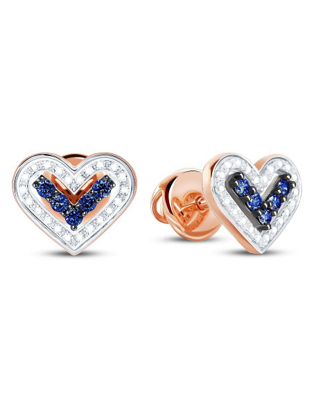 Alexandra Gr. Серьги ювелирные Золото красное 585 пробы - купить с ...