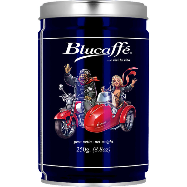 Кофе молотый LUCAFFE Blucaffe (250 гр) - купить с доставкой по выгодным ценам в интернет ...