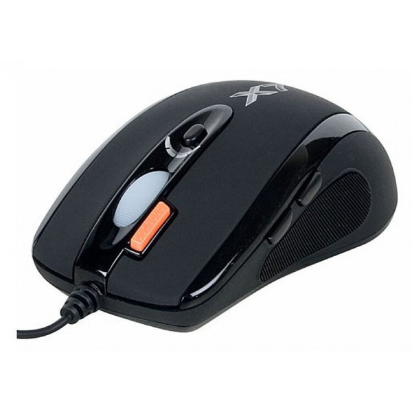 Игровая мышь проводная A4Tech X-710MK черный оптическая (2000dpi) USB игровая (6but) X-710MK USB ...