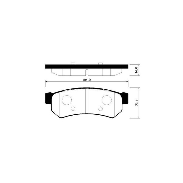 Колодки тормозные HSB HP2020 - купить по низким ценам в интернет ...