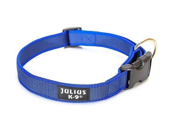 JULIUS-K9 ошейник для собак Color & Gray (27-42см/2см), сине-серый ...
