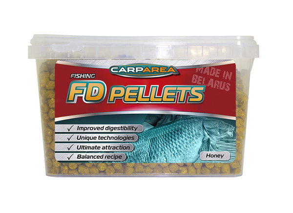 Карповый пеллетс CARPAREA "Soluble Pellets" (Honey/Мёд), 1кг. - купить с доставкой по выгодным ...