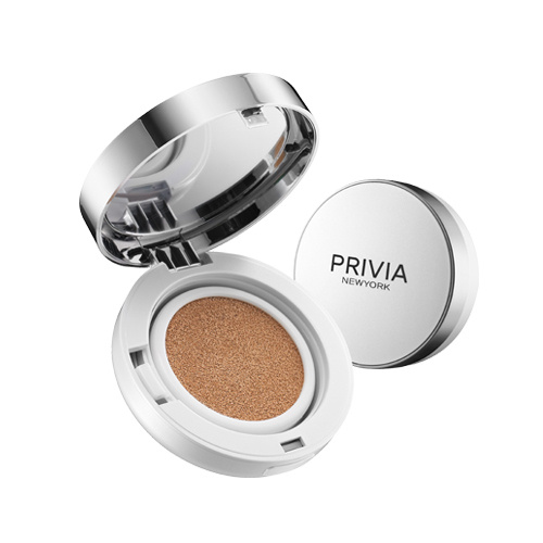 Privia СС-крем кушон с дополнительным блоком All In One C.C Cushion No ...