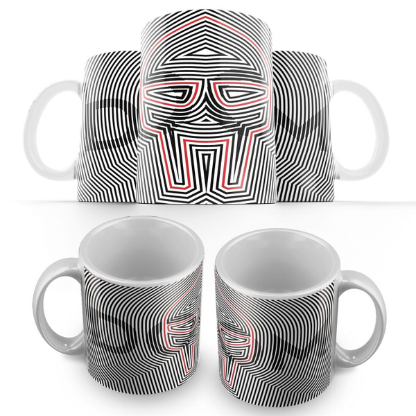 Кружка "MF DOOM(рэперская, 2Pac, The Notorious B.I.G., Snoop Dogg, N.W ...